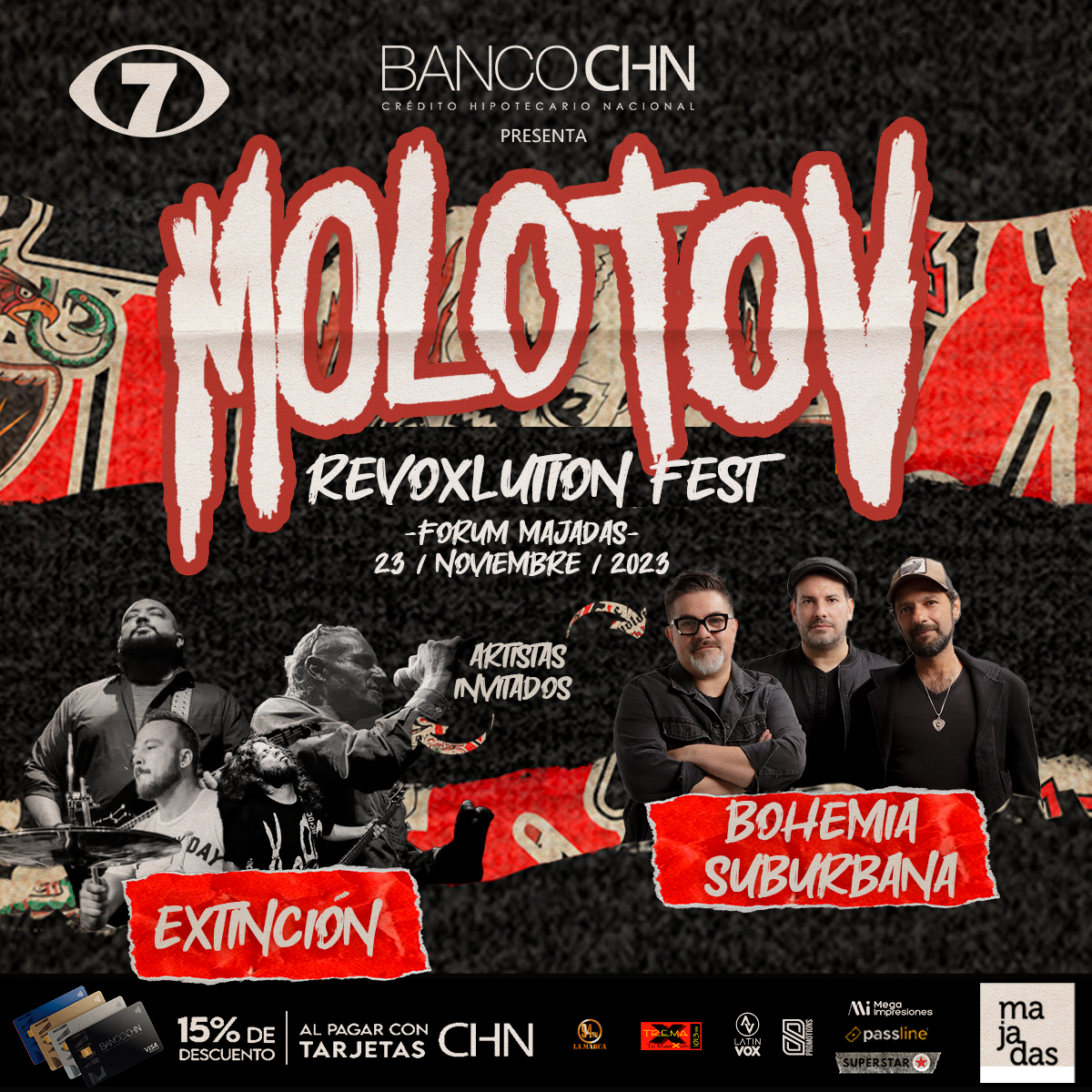 REVOXLUTION FEST: Molotov en Guatemala - El Timbre Suena